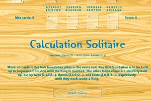 ⭐ Calculation Solitaire - jeu en ligne gratuit